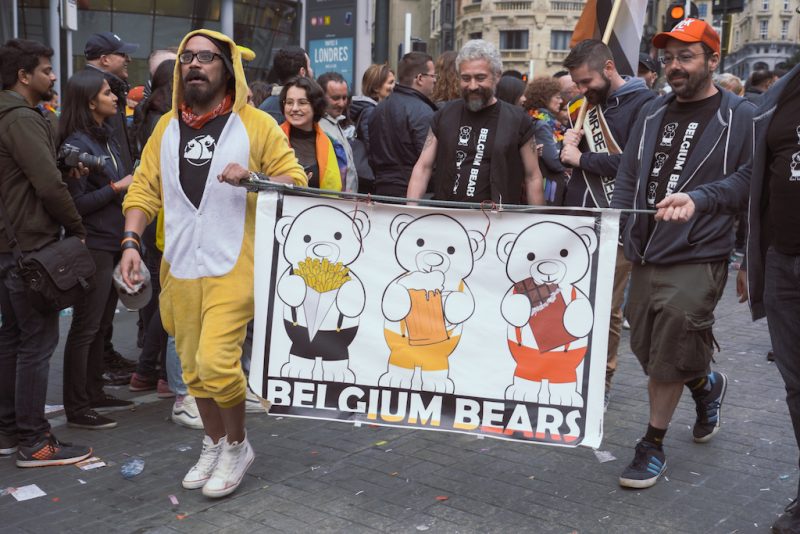 Photo story: 100 000 people at 23rd Belgian Pride Parade in Brussels ...