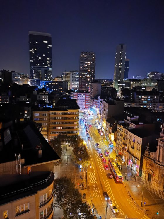 Photo story: City Lights around Madou district - We Love Brussels