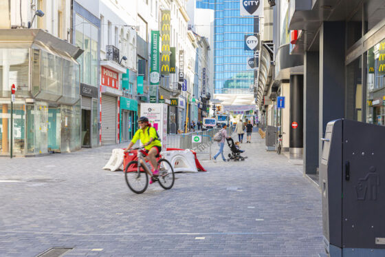 Renovated shopping street: Rue Neuve in Brussels is open. - We Love ...