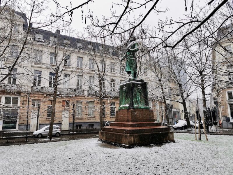 Photo story: Enjoying the snow in Brussels! - We Love Brussels