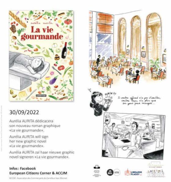 Comics and gourmet tables in the EU Quarter - We Love Brussels
