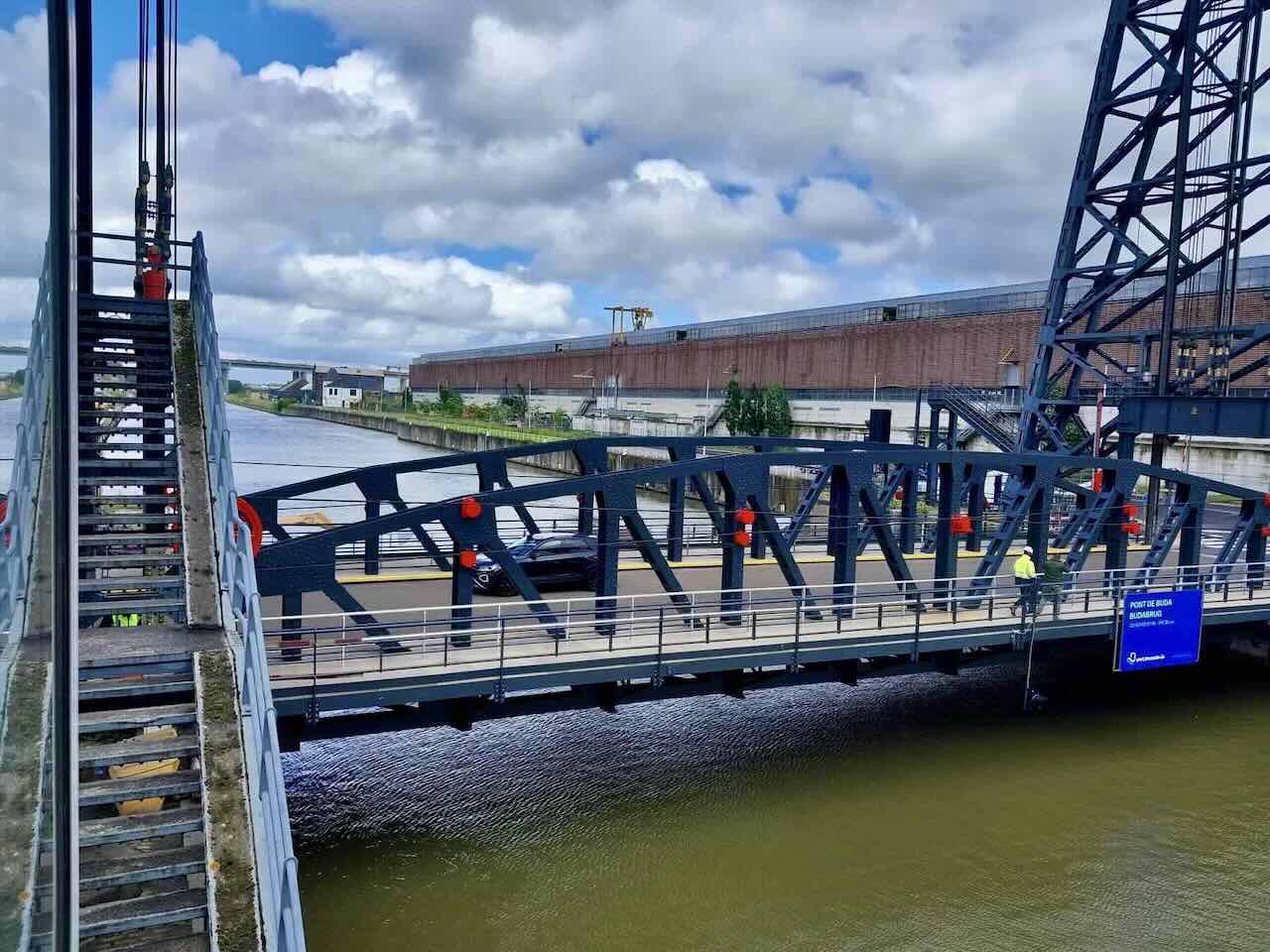 Port of Brussels: Buda Bridge is open again! - We Love Brussels