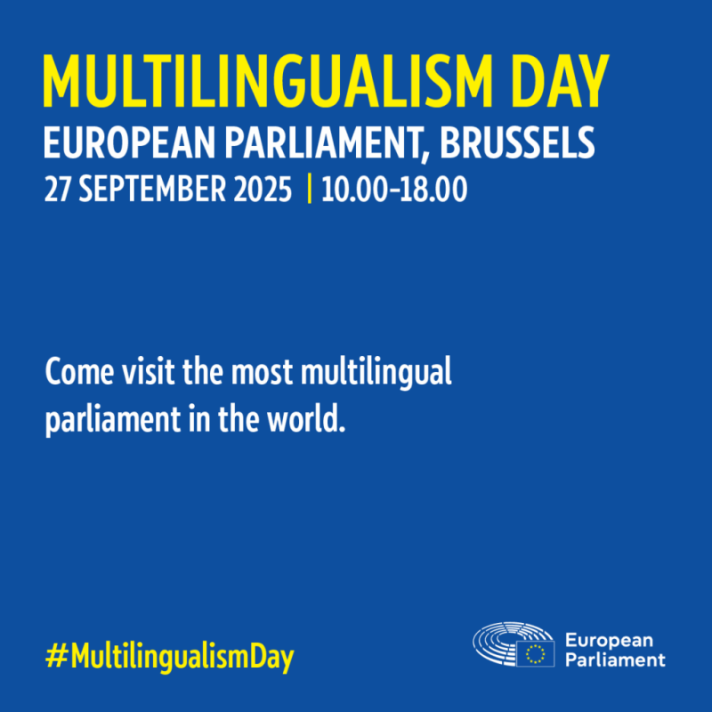 Past, Present, Future: Celebrate Multilingualism Day at the European ...